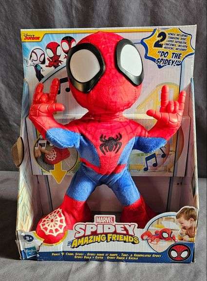 Marvel Spidey and His Amazing Friends Talking and Singing Plush Toy ...