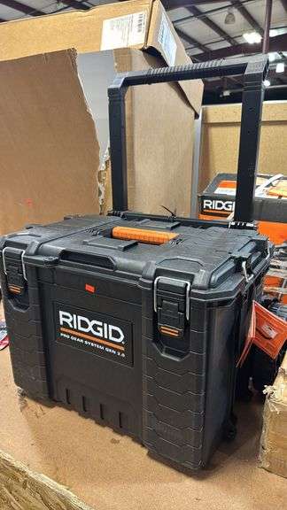 RIDGID Pro Gear System Gen 2.0 Stackable 25 in All Terrain Rolling Tool ...
