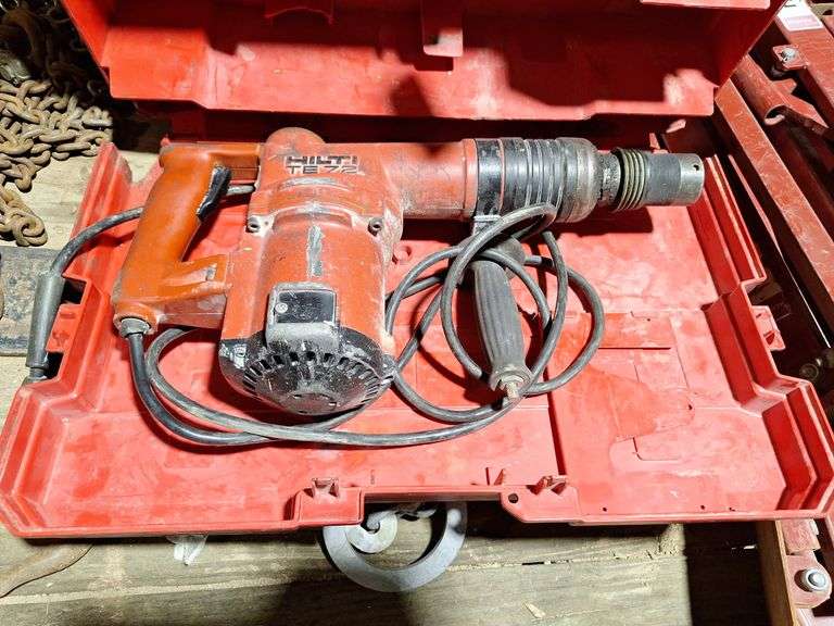 Hilti te 72 hammer drill - Metzger Property Services, LLC