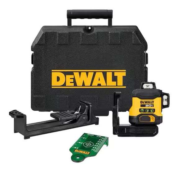 DEWALT 20V 3-Beam 360-Degree 3-Plane Laser Level (Tool Only) - Metzger ...