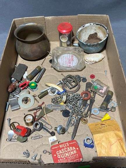Metal and Small Utility Items with Two Metal Vessels - Metzger Property ...
