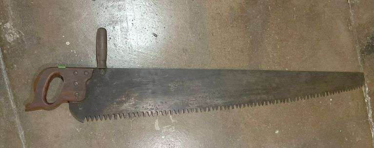 Two-Handed Hand Saw with Steel Blade 52-Inch - Metzger Property ...