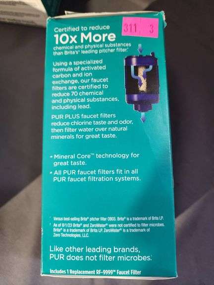 Set of PUR Plus Faucet Filters with Mineral Core Technology (3-Pack ...