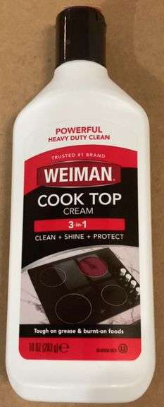 Weiman Cook Top Cream 3-in-1 - 10oz - Metzger Property Services, LLC
