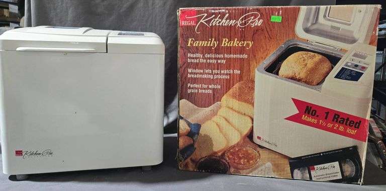 Regal Kitchen Pro Breadmaker Model K6743 with Original Box - Metzger Property Services, LLC