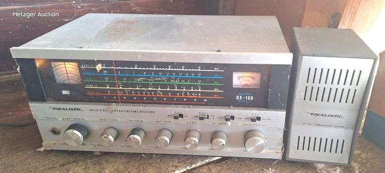 Realistic DX-160 Communications Receiver with Speaker - Metzger ...
