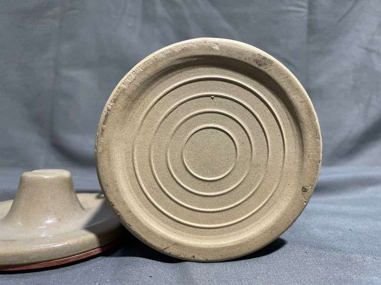 Stoneware Crock With Lid, Schuler Restaurants ‘Bar-Scheeze’ Branding ...