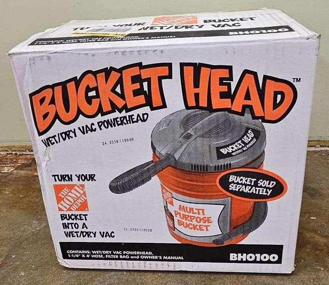 Bucket Head Wet/Dry Vacuum Powerhead BH0100 - Metzger Property Services ...