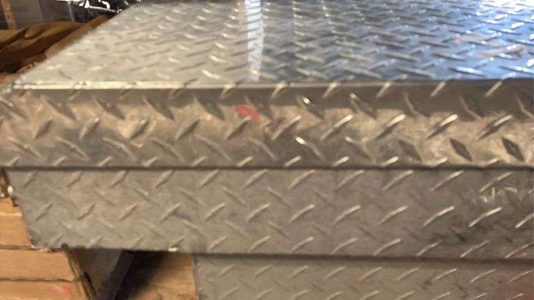 Husky 71.36 in. Diamond Plate Aluminum Full Size Crossbed Truck Tool ...