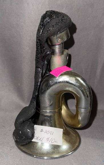 Metal Horn and Rustic Iron Bell - Metzger Property Services, LLC