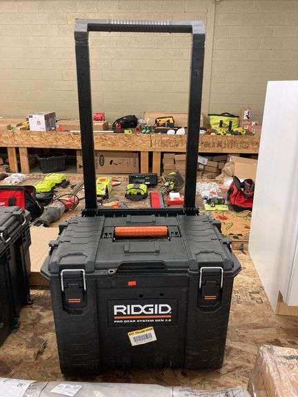 USED! RIDGID Pro Gear System Gen 2.0 Stackable 25 in All Terrain ...