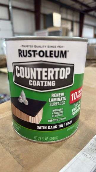 Rust oleum countertop coating satin dark tint base 29 fl oz - Metzger ...