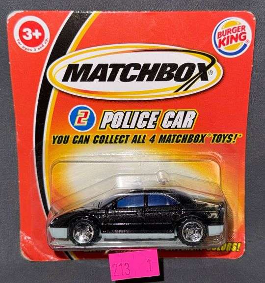 Matchbox Burger King Police Car in Original Packaging - Metzger ...