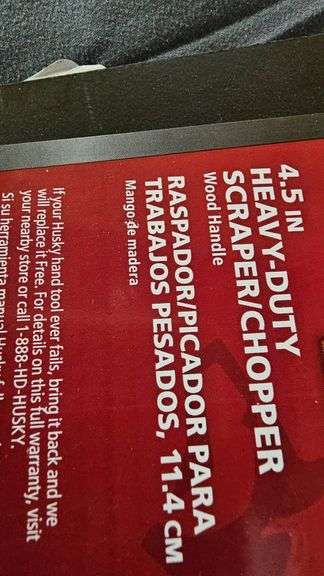 Husky 4.5-Inch Heavy-Duty Scraper/Chopper Tool, 61-Inch Length ...