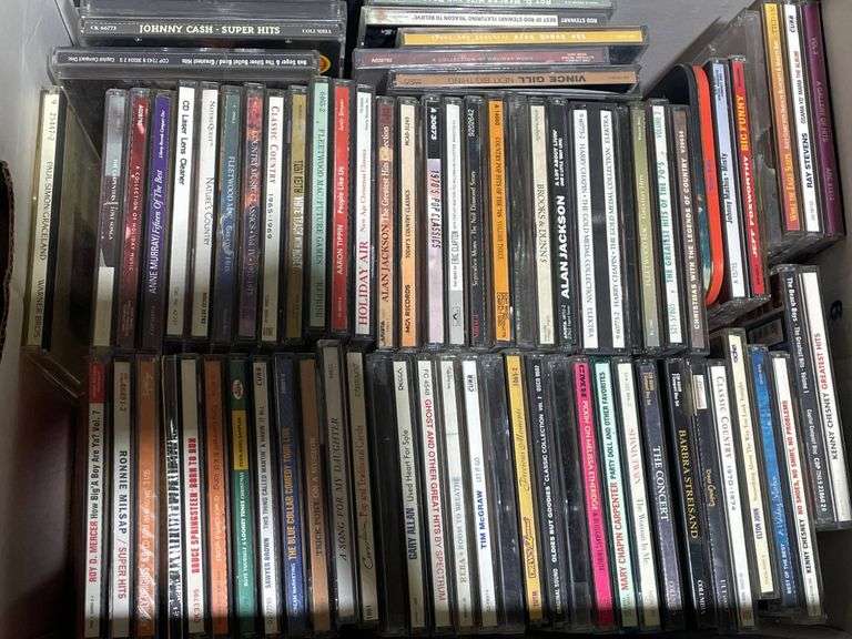 Music CDs in Jewel Cases Featuring Various Artists and Genres - Metzger ...