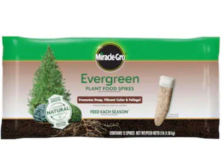 Miracle-Gro Evergreen 12-Count Tree Food Spikes - Metzger Property ...