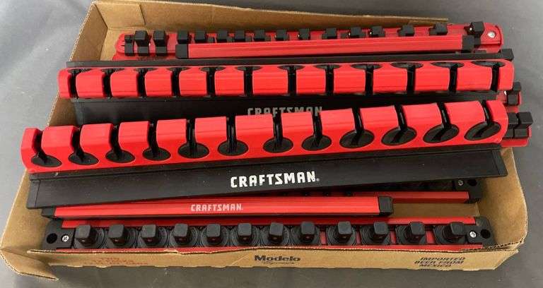 Craftsman Red and Black Socket Organizer Rails - Metzger Property ...