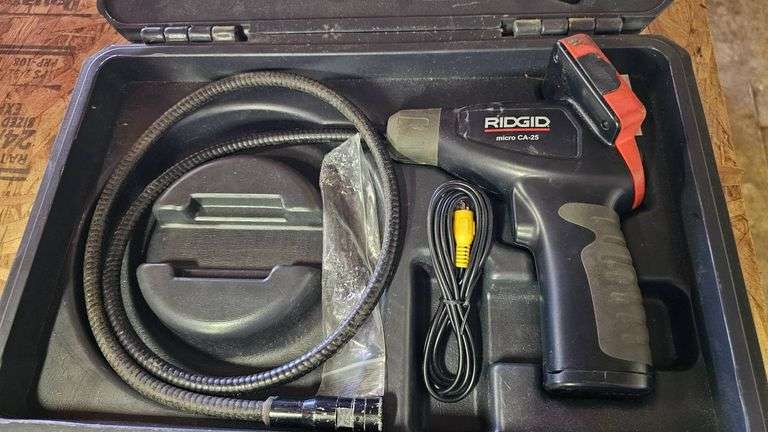 RIDGID Micro CA-25 Inspection Camera with Carry Case - Metzger Property ...