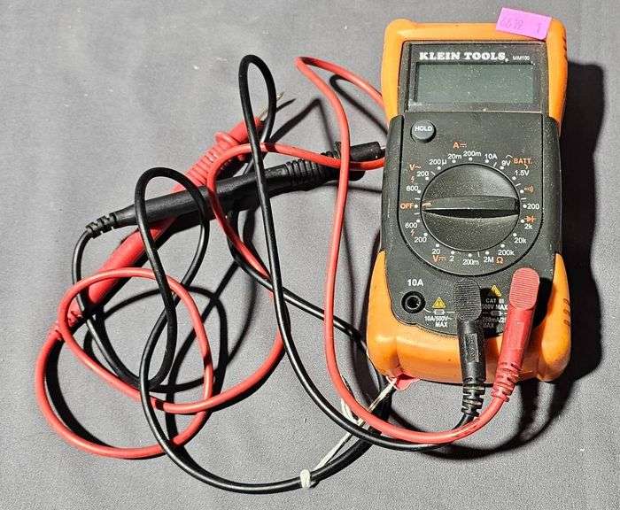 Klein Tools MM100 Digital Multimeter with Test Leads - Metzger Property ...