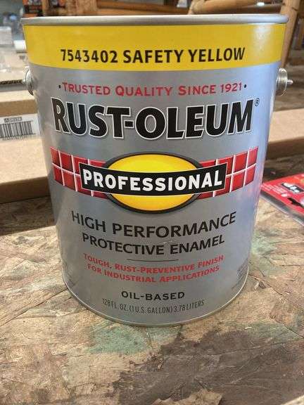 Rust-Oleum Oil Based-Safety Yellow-One Gallon - Metzger Property ...