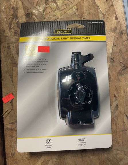 Defiant Outdoor Plug-In Light Sensing Timer - Metzger Property Services ...