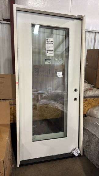 Steves and sons left hand in swing pre hung door 36”x80” - Metzger ...
