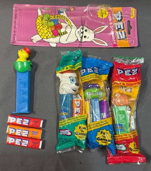 Pez Dispensers and Candy Packs Featuring Themed Characters - Metzger ...