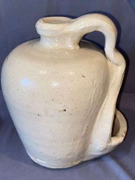 Walton Pottery Glazed Ceramic Pitcher with Integrated Basin - Metzger ...