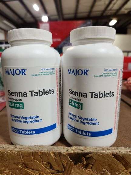 2- senna tablets 1000 tablets per bottle - Metzger Property Services, LLC