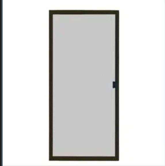 Screen Tight 30 in. x 80 in. Adjustable Fit Bronze Premium Patio ...