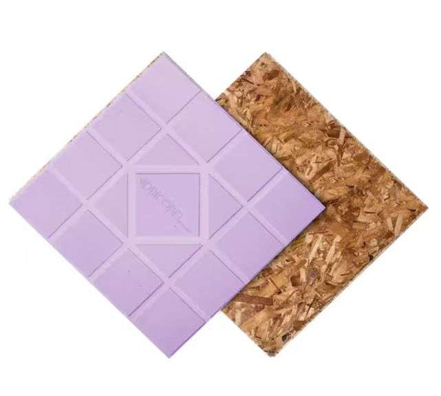 DRICORE 1 in. x 2 ft. x 2 ft. OSB Project Panel approx. 80 sheets ...