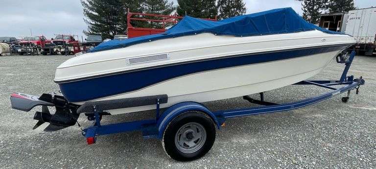 1995 Rinker 180 Runabout Boat, ready for the lake, new starter and ...
