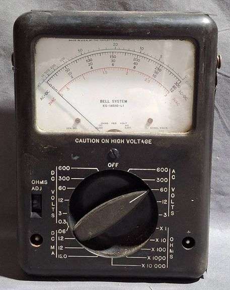Bell System KS-14510-L1 Voltage Meter - Metzger Property Services, LLC