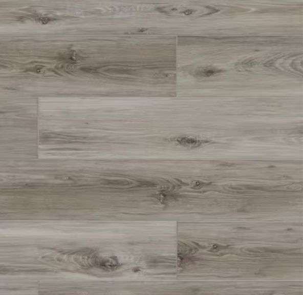 Lifeproof Banff Gray Hickory 22-MIL x 7.1 in. W x 48 in. L Click Lock ...