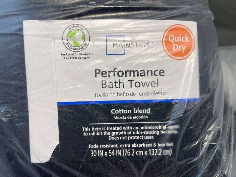 Mainstays 6-Piece Performance Bath Towel Set - Metzger Property ...