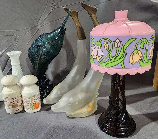 Avon Ceramic and Glass Items, Including Figural Bottles and Decorative ...