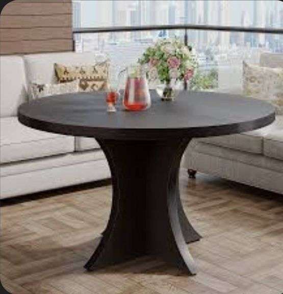 Round Dining Table by Tribesigns - Metzger Property Services, LLC