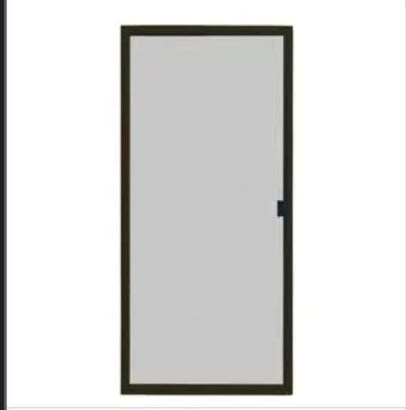 Screen Tight 30 in. x 80 in. Adjustable Fit Black Premium Patio Sliding ...