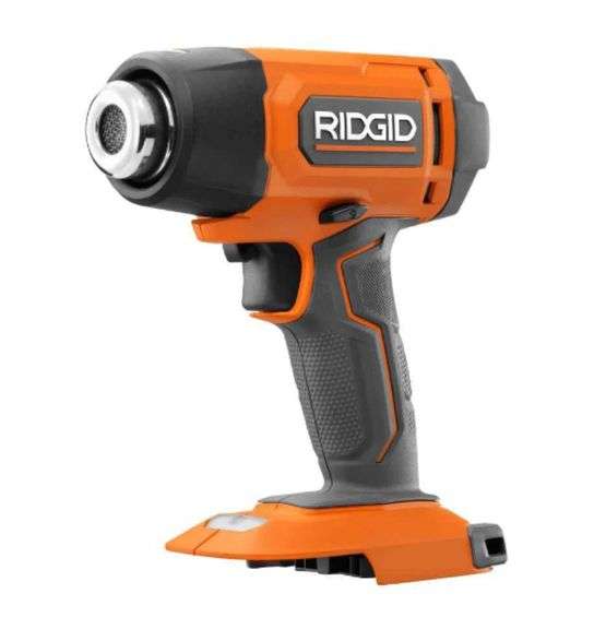 RIDGID 18V Cordless Compact Heat Gun (Tool Only) - Metzger Property ...
