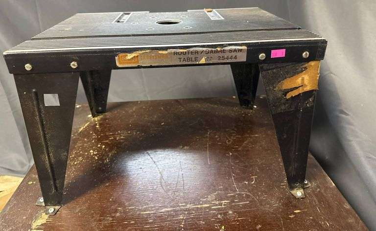 Electric Motor with Craftsman Router/Sabre Saw Table and Rolling Table ...