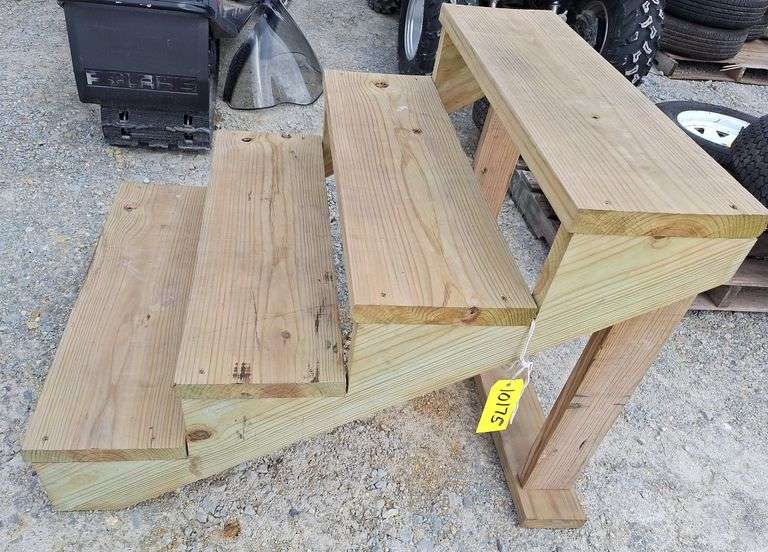 Pressure treated steps 36x42" - Metzger Property Services, LLC