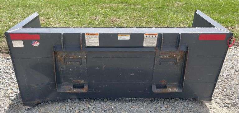 Snow Box for Skid Loader - Metzger Property Services, LLC