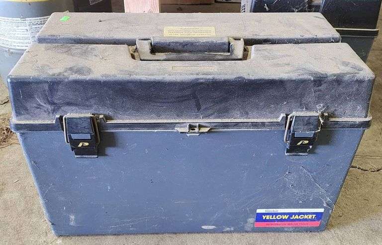 Yellow Jacket Refrigeration Service Toolbox and Leak Scanner System II ...