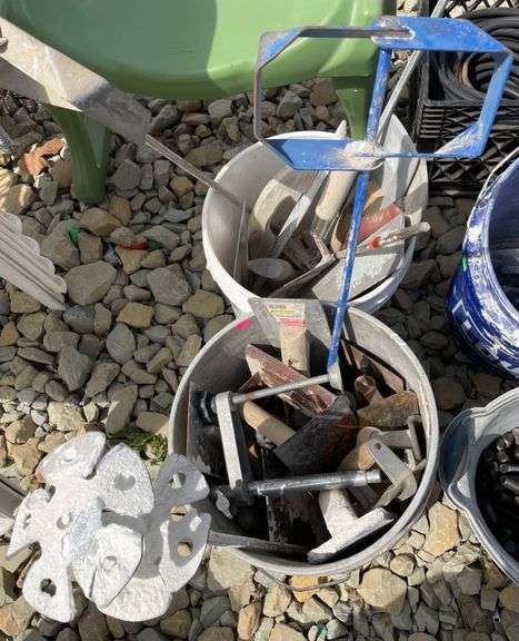 Tools Including Trowels, Clamps and Mixing Paddle - Metzger Property ...