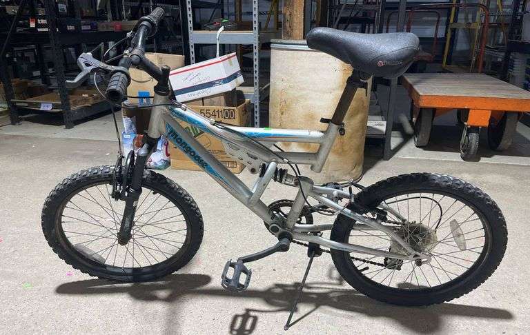 Mongoose Full-Suspension Youth Mountain Bike with Shimano Tourney ...