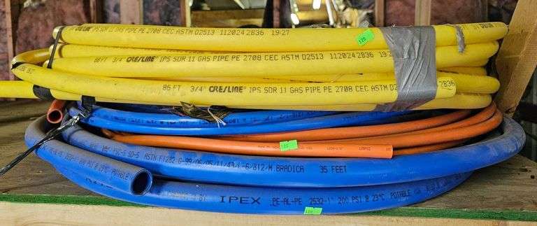 PEX and Gas Pipe Lengths by IPEX and Cresline - Metzger Property ...