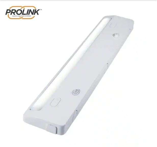 ULTRA PROGRADE ProLink Hardwired 24 in. LED White Under Cabinet Light, Linkable, 3 Color ...
