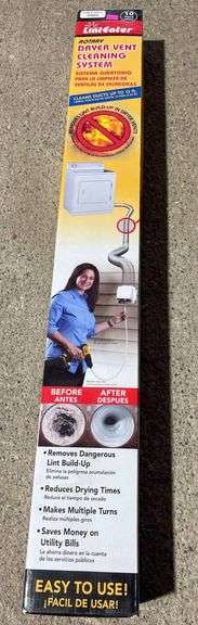 LintEater 10-Piece Rotary Dryer Vent Cleaning System - Metzger Property ...