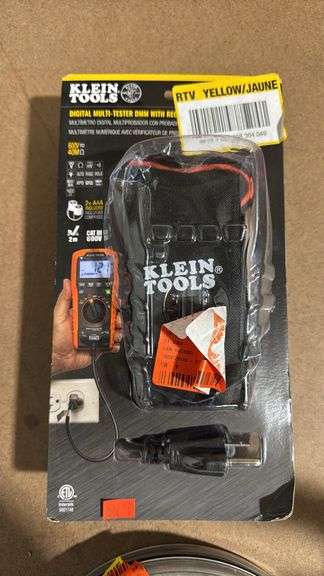 Klein Tools Digital Multi-Tester with Receptacle Tester (Standard/GFCI ...