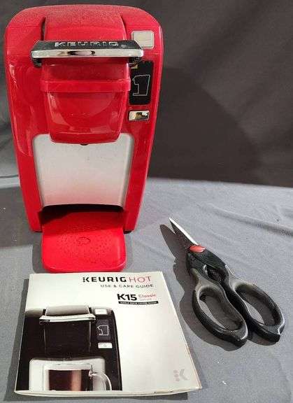 Keurig K15 Single-Serve Coffee Maker in Red - Metzger Property Services, LLC